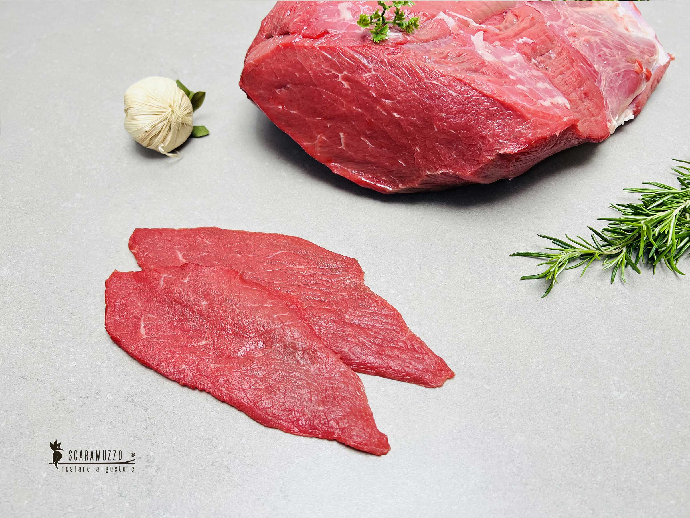 Fettine scaloppina Fesa di bovino Sannita